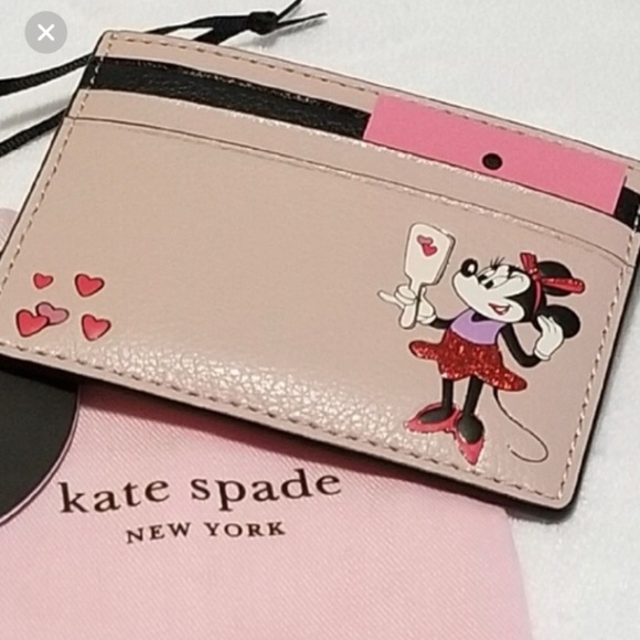 kate spade | Bags | Kate Spade Limited Edition Minnie Card Case And ...
